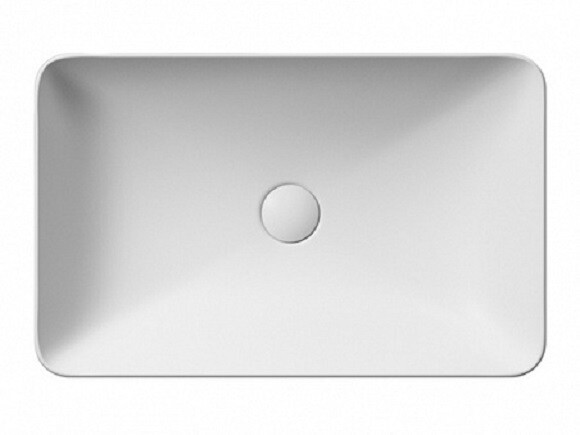 Раковина накладная GSI PURA (883709) белый матовый купить в интернет ...